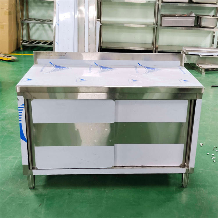 Commercial Industrial Stainless Steel Kitchen Units Free Standing Work ...