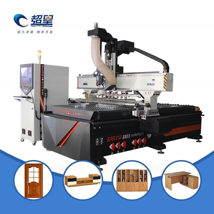 Woodworking Panel Furniture Solution 1325 1530 2040 2030 3D Atc Cnc ...