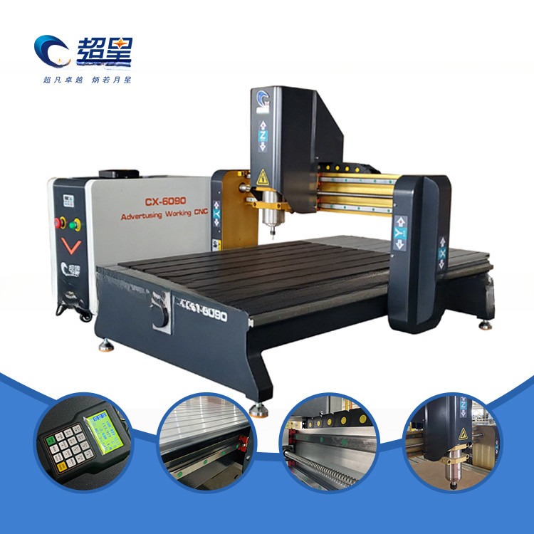6090 Desktop Cnc Wood Router Machine With Cast Iron Structure ...